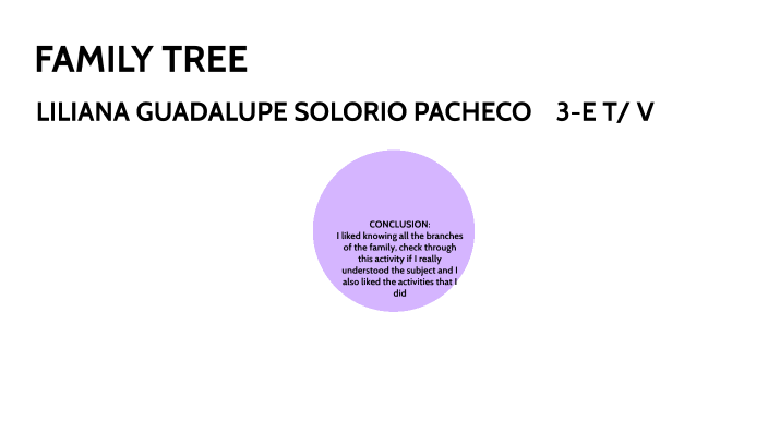FAMILY TREE by Liliana Pacheco on Prezi