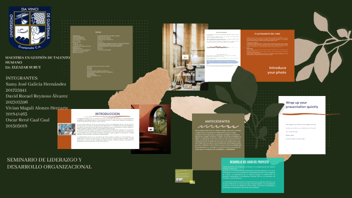 SEMINARIO DE LIDERAZGO Y DESARROLLO ORGANIZACIONAL by Óscar caal on Prezi