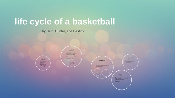 life cycle of a basketball by seth serpents on Prezi