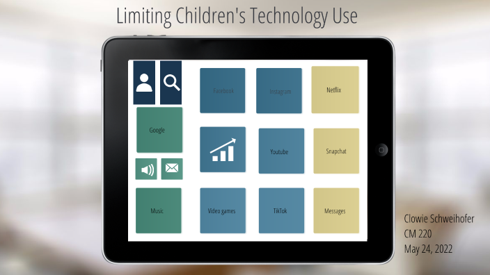Limiting Childrens Technology Use by Clowie Schweihofer on Prezi