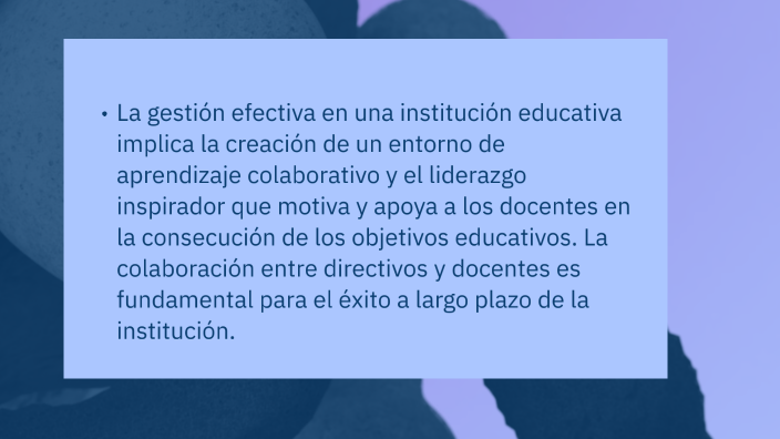 Cómo empezar la gestión directiva by fernanda vivanco c on Prezi