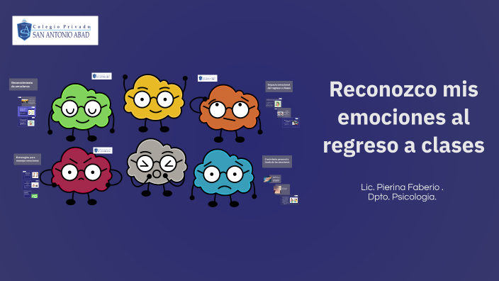 Reconozco mis emociones al regreso a clases by Pierina Faberio on Prezi