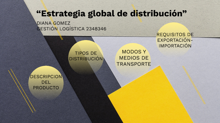 “Estrategia global de distribución” by Díìänä Gomëz on Prezi