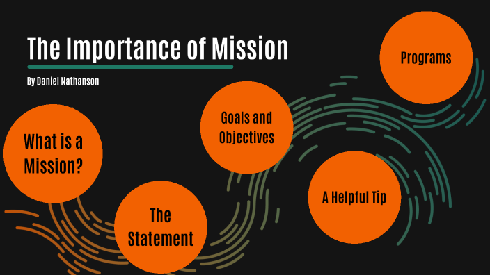 The Importance of Mission - Chapter 2 by Daniel Nathanson on Prezi