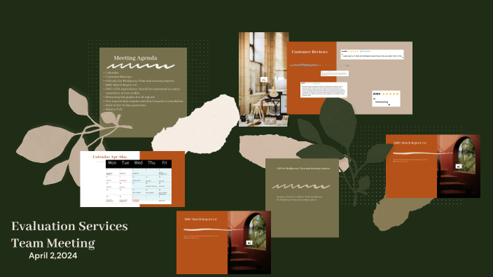 Evaluation Services by on Prezi