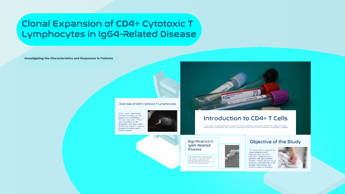 Clonal Expansion of CD4+ Cytotoxic T Lymphocytes in IgG4-Related ...