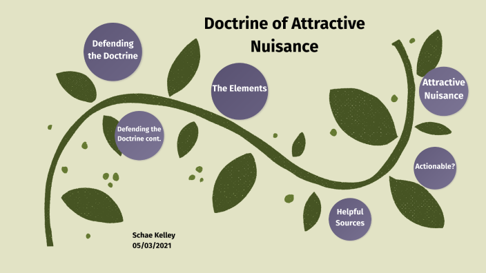 Doctrine of Attractive Nuisance by Schae Kelley on Prezi