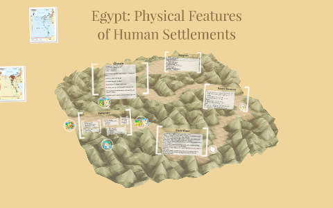 Egypt: Physical Features of Human Settlements by In Egypt on Prezi