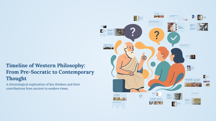 Timeline of Western Philosophy: From Pre-Socratic to Contemporary ...