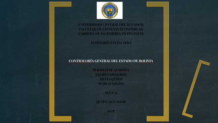 CONTRALORIA GENERAL DEL ESTADO DE BOLIVIA by Silvi Saku on Prezi