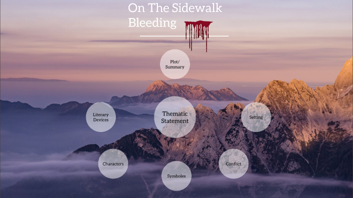 On The Sidewalk Bleeding by Ari Choudhry on Prezi