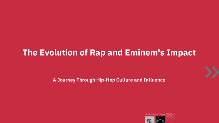 The Evolution of Rap and Eminem's Impact by Michaela Broder on Prezi