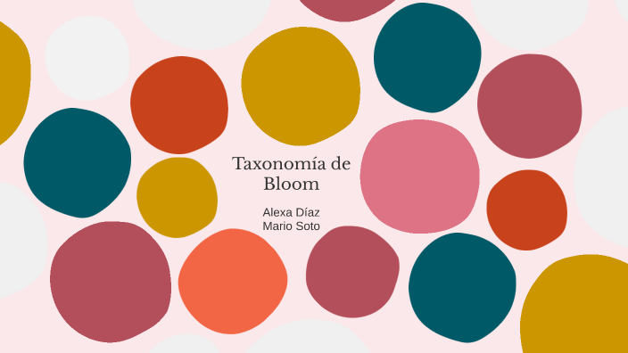 Taxonomía de Bloom by Mario Soto Boza on Prezi