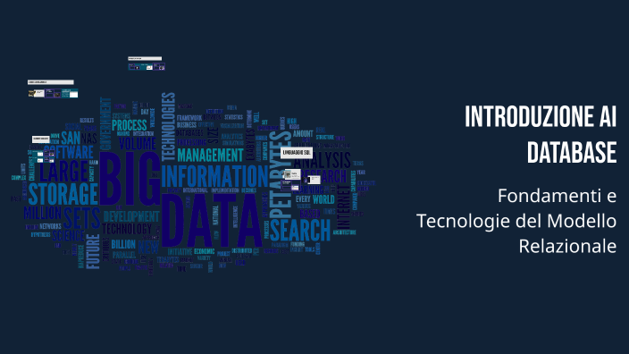 Introduzione ai Database by how to on Prezi