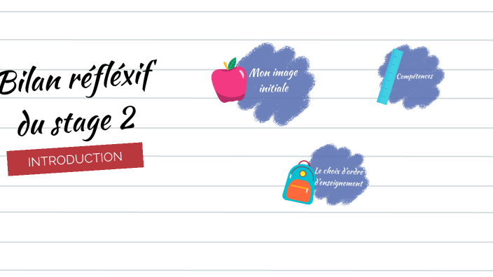 Bilan réflexif Stage 2 H2023 by Sami Azouaou on Prezi