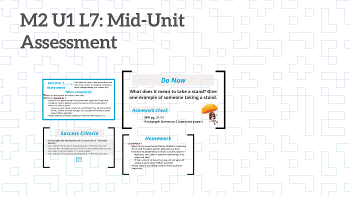 M2 U1 L7: Mid-Unit Assessment by Diana Ferati on Prezi