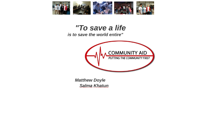 To save a life is to save the world entire by on Prezi