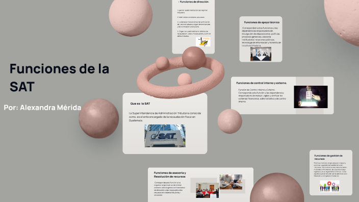 organización y las funciones de la SAT by Alexandra Mérida Sagastume on ...