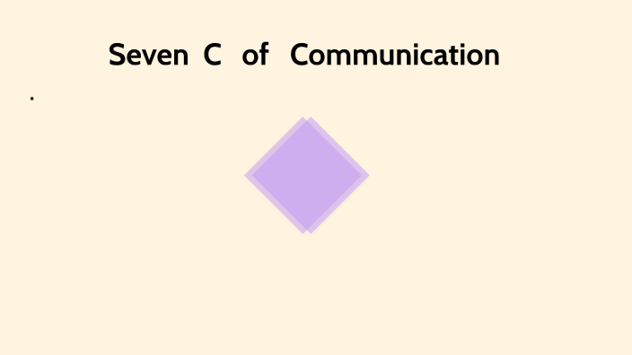 Seven C of Communication by Vikash Kumar on Prezi