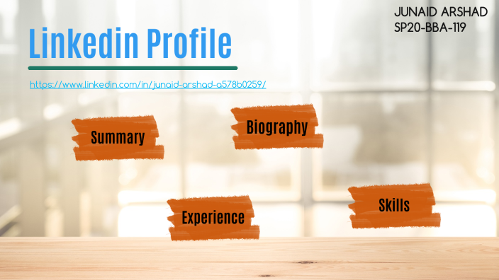 LinkedIn Profile by JUNAID ARSHAD on Prezi