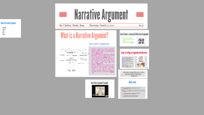 What is a Narrative Argument? by Chelsea Parker on Prezi