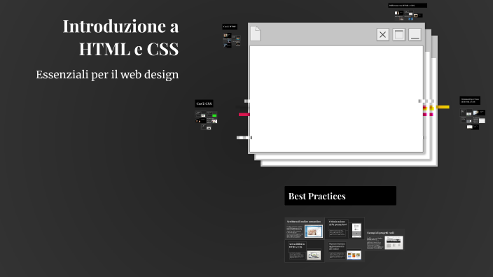 Introduzione a HTML e CSS by Davide Carbone on Prezi