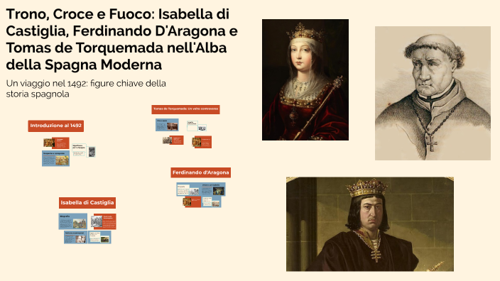 Isabella di Castiglia, Torquemada e Ferdinando D'Aragona by Benedetta ...
