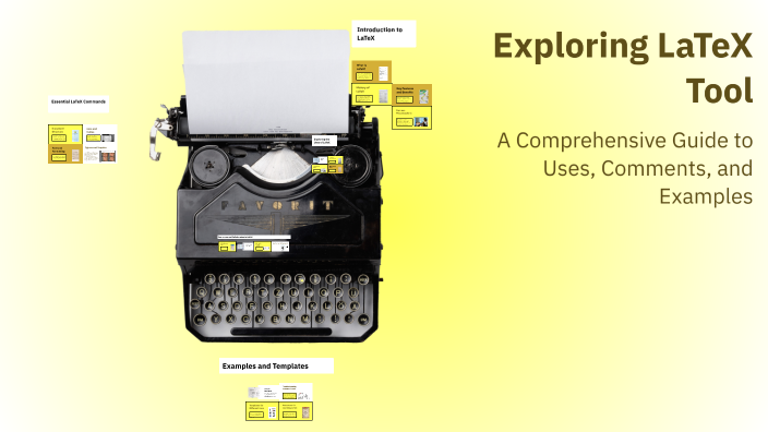 Exploring LaTeX Tool by santhiya S on Prezi