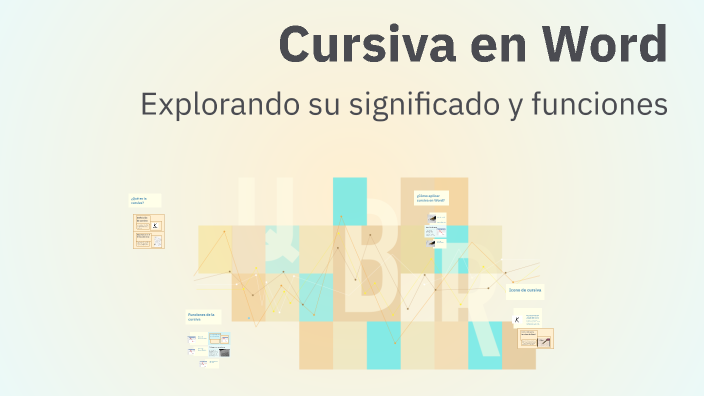 Cursiva en Word by Erick Daniel Yol Ordoñez on Prezi