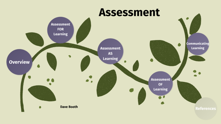 Summary of Assessment by Dave Booth on Prezi