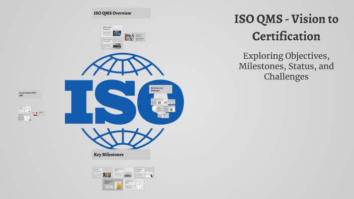 ISO QMS - Vision to Certification by Rohan Patil on Prezi