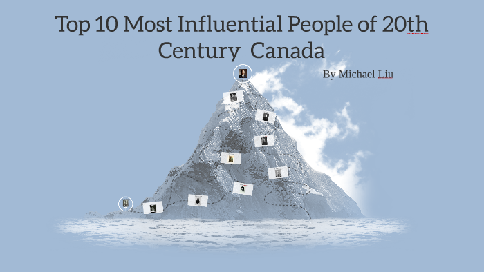 10 Most Influential People of Canada by Michael Liu on Prezi