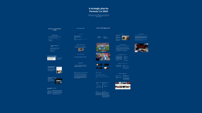 Formula 1's 2024 strategic aims by Alex Wareing on Prezi