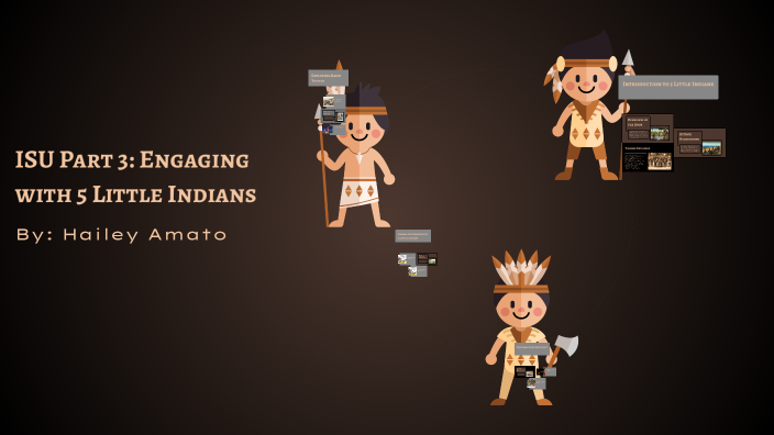 ISU Part 3: Engaging with 5 Little Indians by Hailey Amato on Prezi