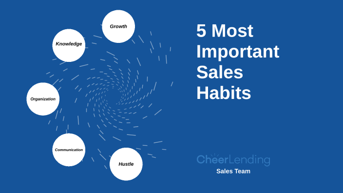 5 Most Important Sales Habits by Judge Hammond on Prezi
