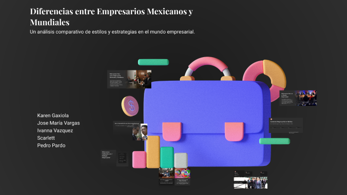 Diferencias entre Empresarios Mexicanos y Mundiales by Karen Gaxiola ...