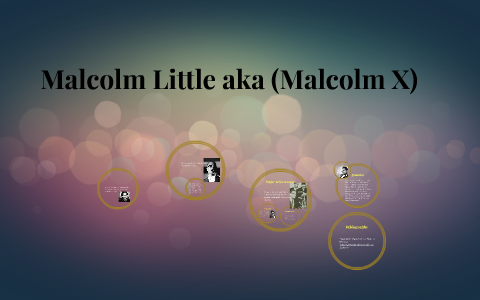 Malcolm Little by destinee strong on Prezi