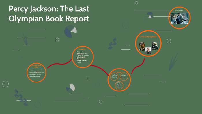 Percy Jackson: The Last Olympian Book Report by Joseph Noneofyobeeswax ...