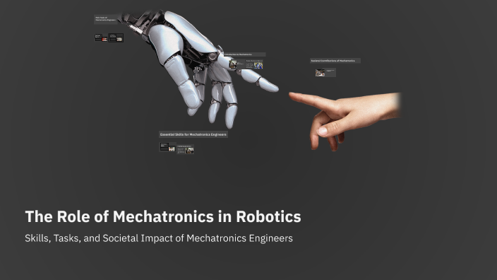 The Role of Mechatronics in Robotics by Miguel BAREA PIÑA on Prezi