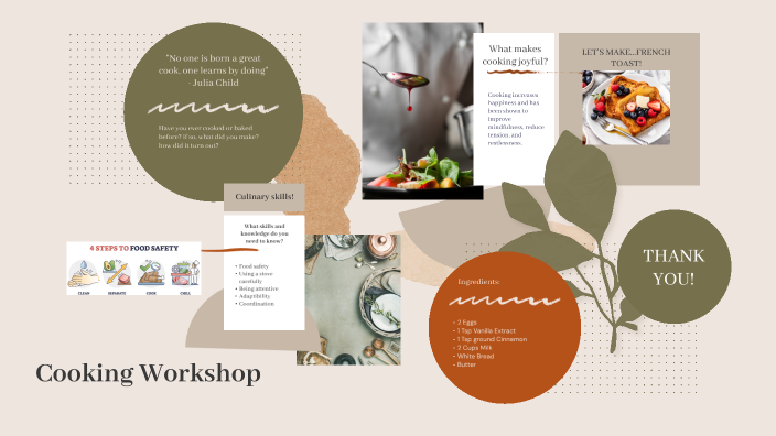 PLF4MZ Unit 2 Summative: Cooking Workshop by Mia Wallace on Prezi