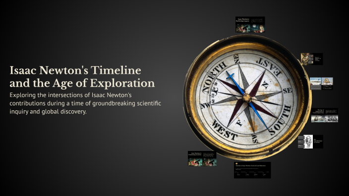 Isaac Newton's Timeline and the Age of Exploration by JAHIR FLOURNOY on ...