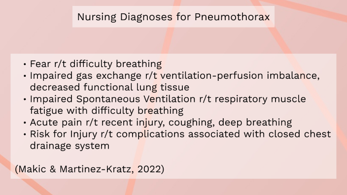 Pneumothorax Concept Map by John Cervantes-Ferrell on Prezi