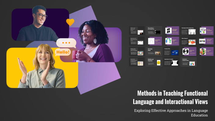 Methods in Teaching Learning Functional Language Views and the ...