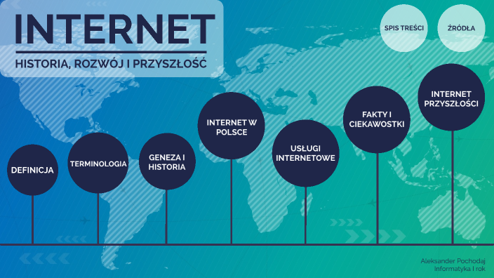 Historia, rozwój i przyszłość internetu by Aleksander Pochodaj on Prezi
