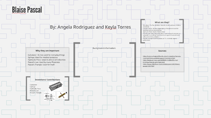 Blaise Pascal by Keyla Torres on Prezi