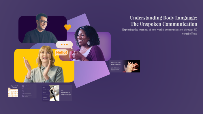Understanding Body Language: The Unspoken Communication by huda lamzali ...