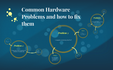 Common Hardware Problems and how to fix them by Brian Waldvogel on Prezi