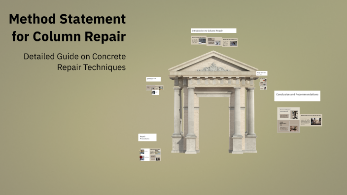 Method Statement for Column Repair by KABIL Dev on Prezi