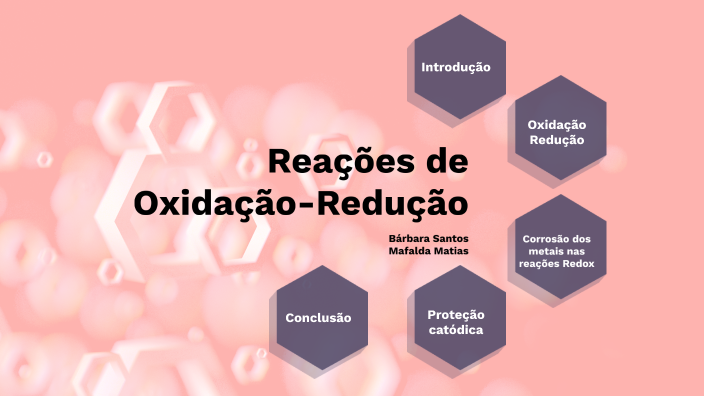 Reações de Oxidação-Redução by Mafalda Matias on Prezi