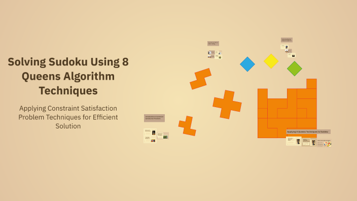 Solving Sudoku Using 8 Queens Algorithm Techniques by Yassin Elshahbour on Prezi